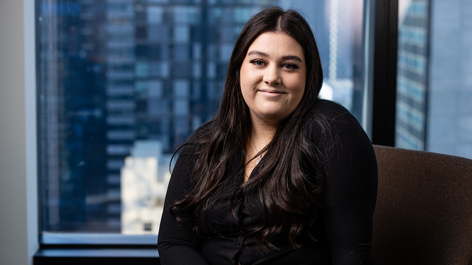 Meredith's passion for law | Victoria University