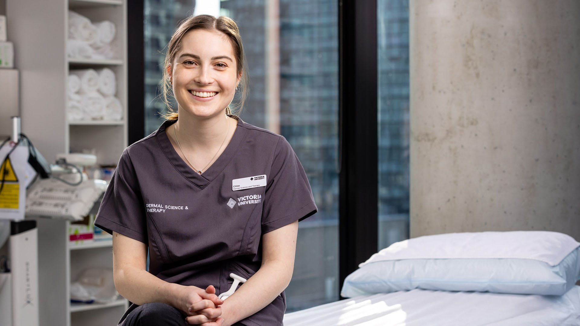 Laser focused on a skincare career | Victoria University