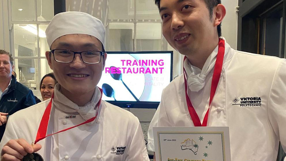 Cookery students take home silver at AUS-TAFE state finals | Victoria ...