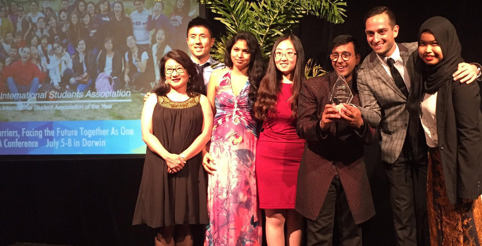 International Students Association wins prize | Victoria University