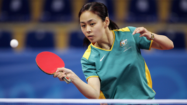 Four time table-tennis Olympian & alumna Miao Miao makes VU Sport Hall ...