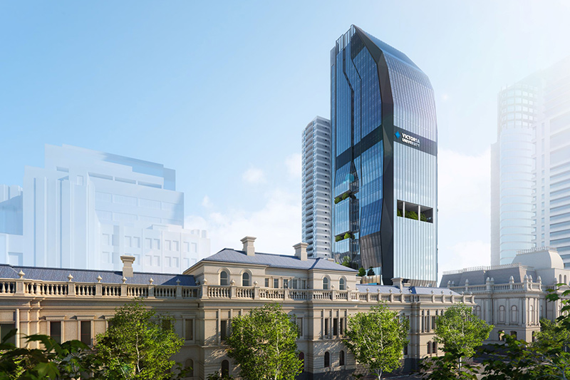 VU City Campus & City West Precinct just one year away | Victoria ...
